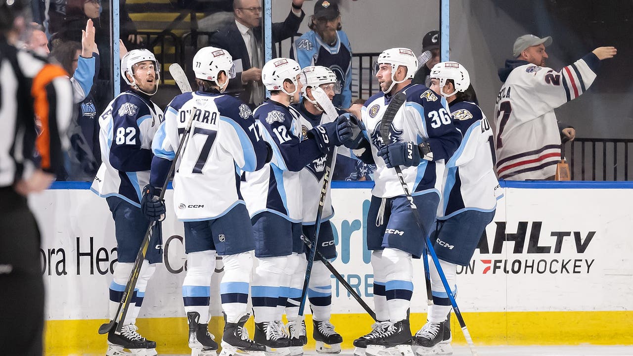 IceHogs edge Admirals despite Andrew Gibson’s milestone goal | FOX6 ...