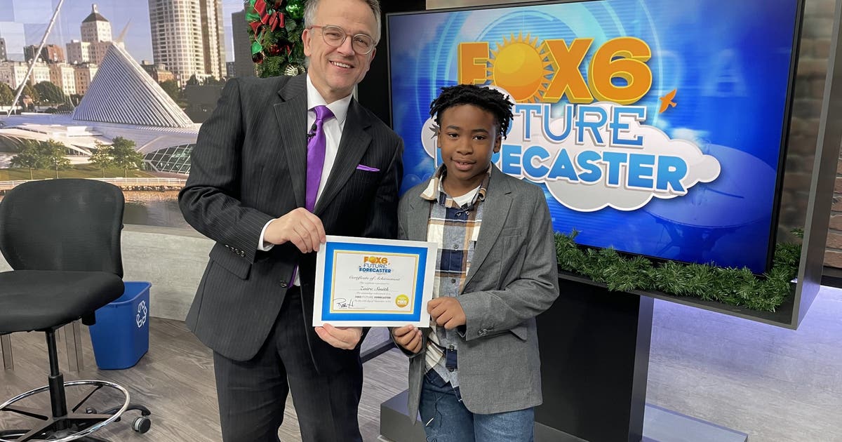 Future Forecaster: Meet 9-year-old Zaire | FOX6 Milwaukee