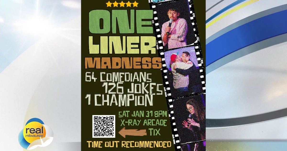 One Liner Madness; Saturday at X-Ray Arcade | FOX6 Milwaukee