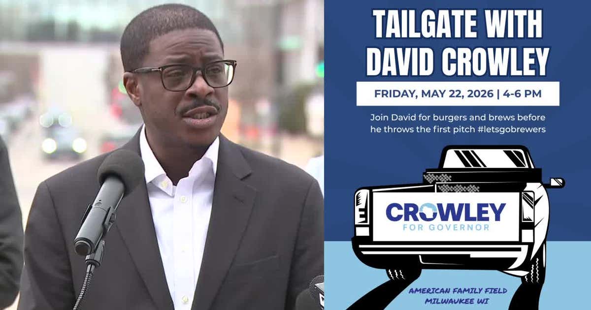 David Crowley to tailgate at Brewers game despite campaigning ...