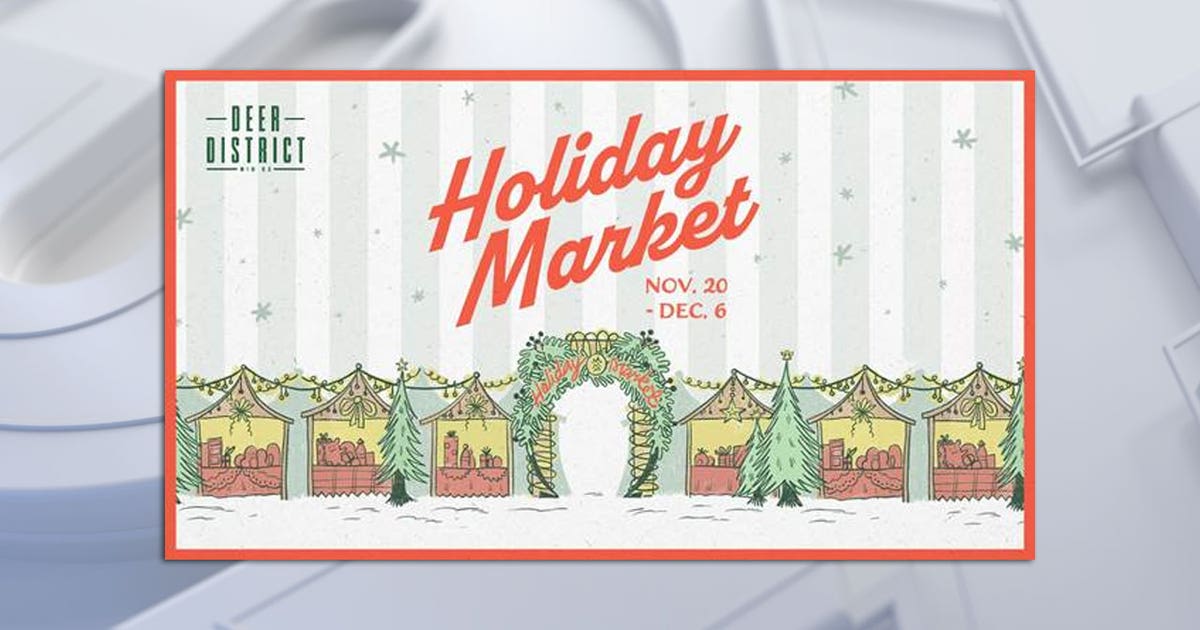 Milwaukee Deer District Holiday Market returns for 2026 | FOX6 Milwaukee