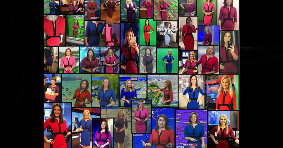 Women TV meteorologists have fallen in love with an Amazon.com dress ...