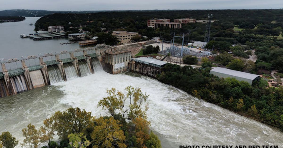 360 look at Tom Miller & Longhorn Dam conditions from AFD | FOX 7 Austin