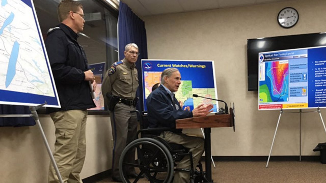 Governor Abbott Declares State Of Disaster