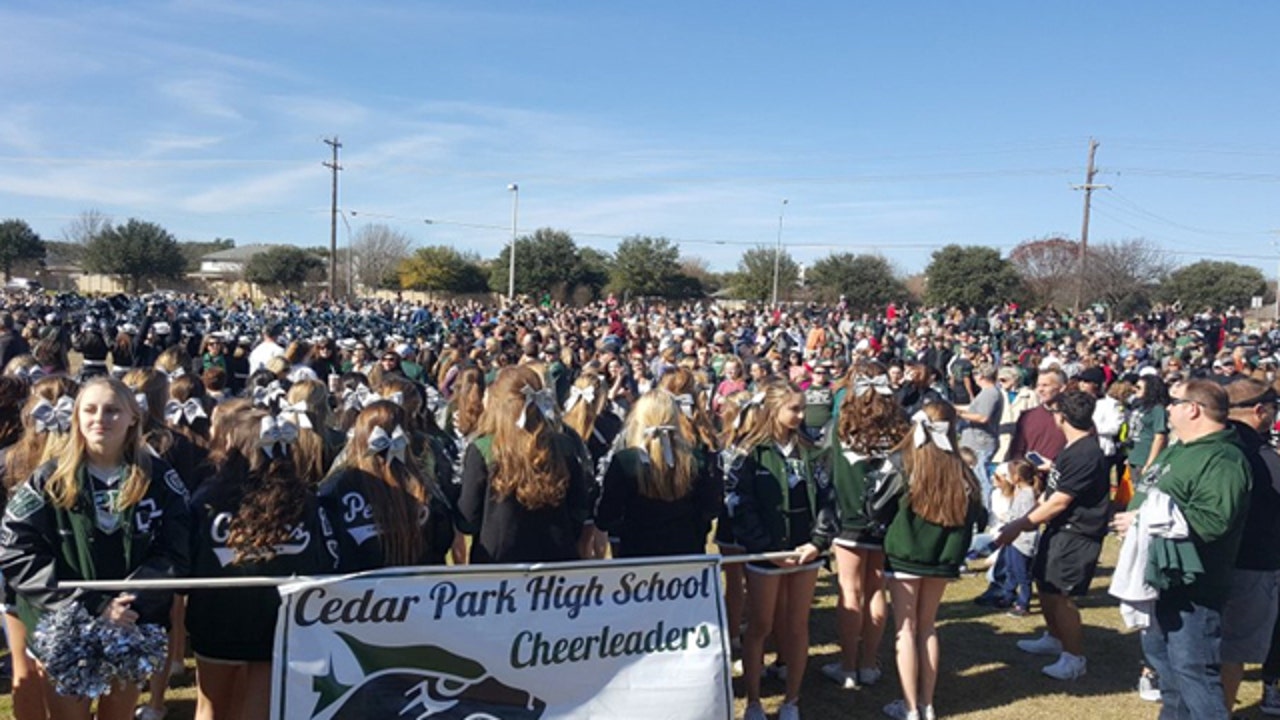 Cedar Park football team and band make Texas history | FOX 7 Austin