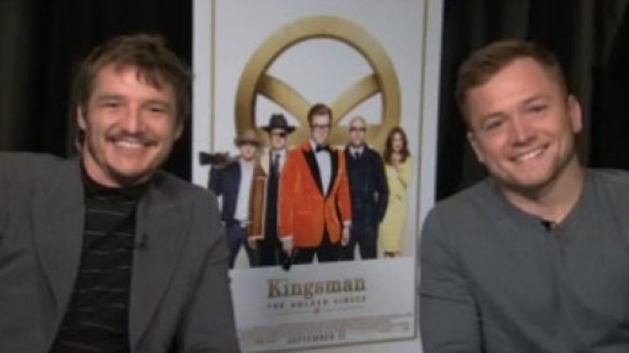 Taron Egerton and Pedro Pascal talk 'Kingsman: The Golden Circle' | FOX ...