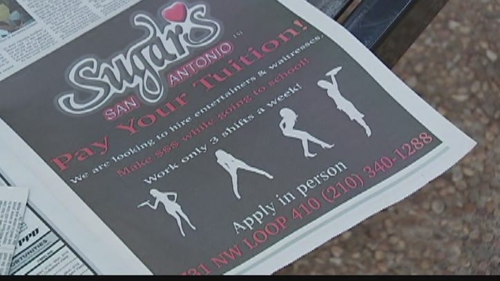 Controversial strip club ad pulled from Texas State campus newspaper ...