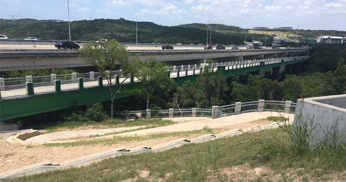 Bicycle-pedestrian bridge along Mopac opens to public | FOX 7 Austin