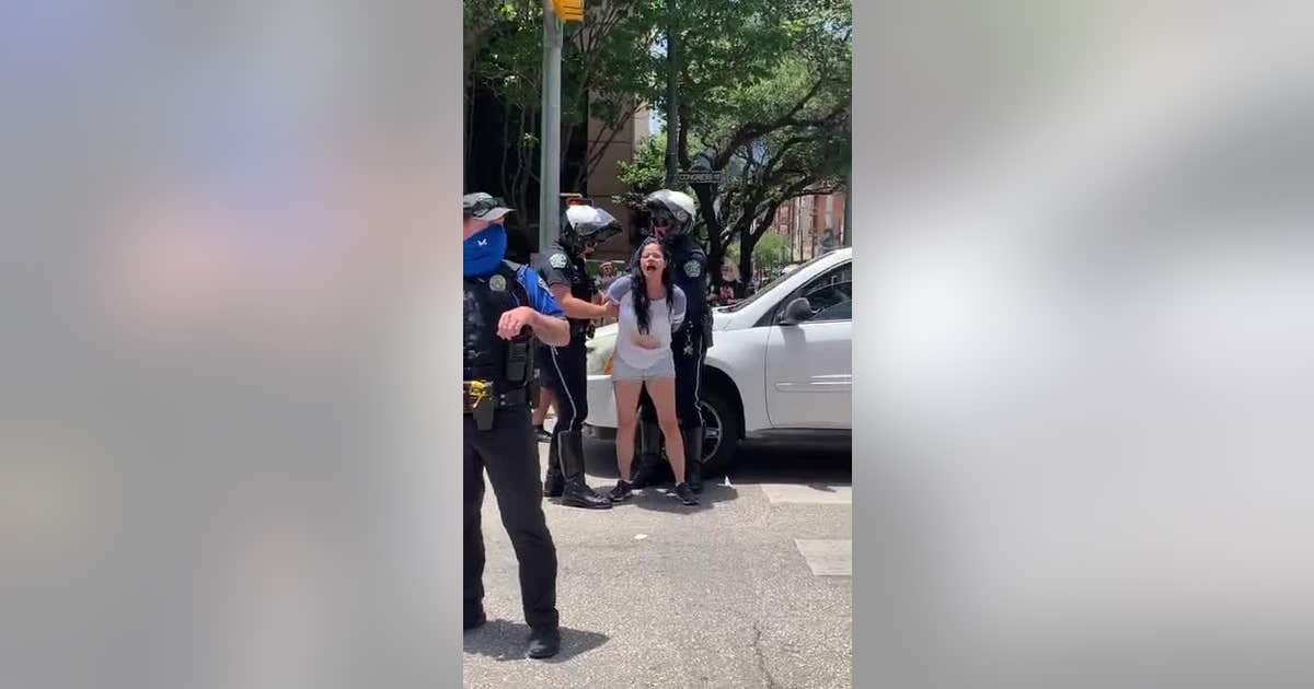 APD defends frisking of woman after arrest video goes viral | FOX 7 Austin