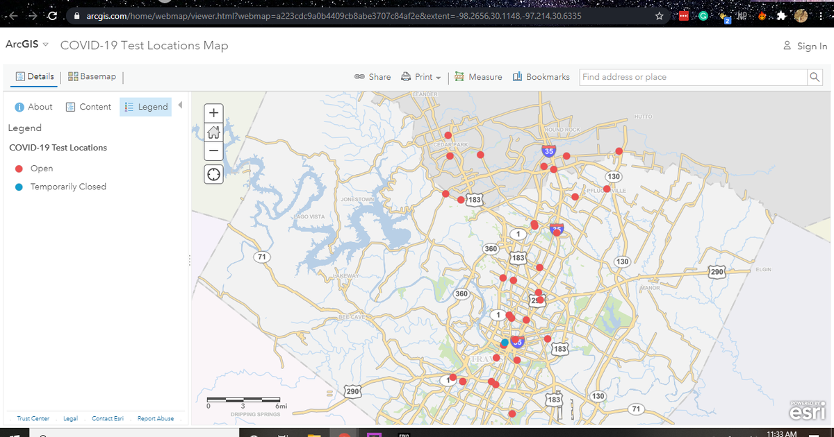 Austin Public Health launches map of public, private COVID-19 testing ...