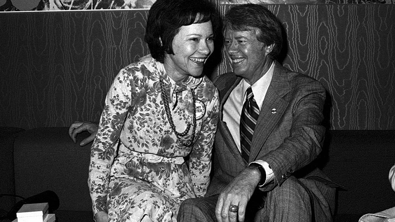 Jimmy and Rosalynn Carter celebrate their 74th anniversary Jimmy and Rosalynn Carter celebrate their 74th anniversary