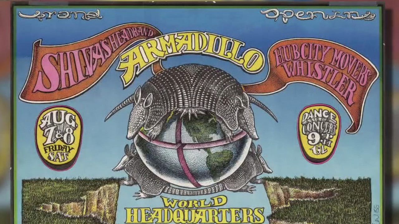 Remember The Armadillo: Austin museum celebrates 50th anniversary of ...
