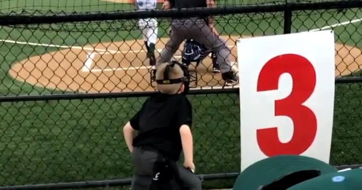‘He’s a star’: Video captures young boy imitating umpire at local ...