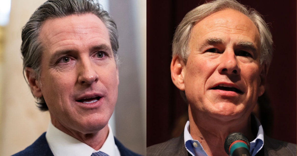 California Gov. Newsom slams Abbott for his 'disregard for human life ...