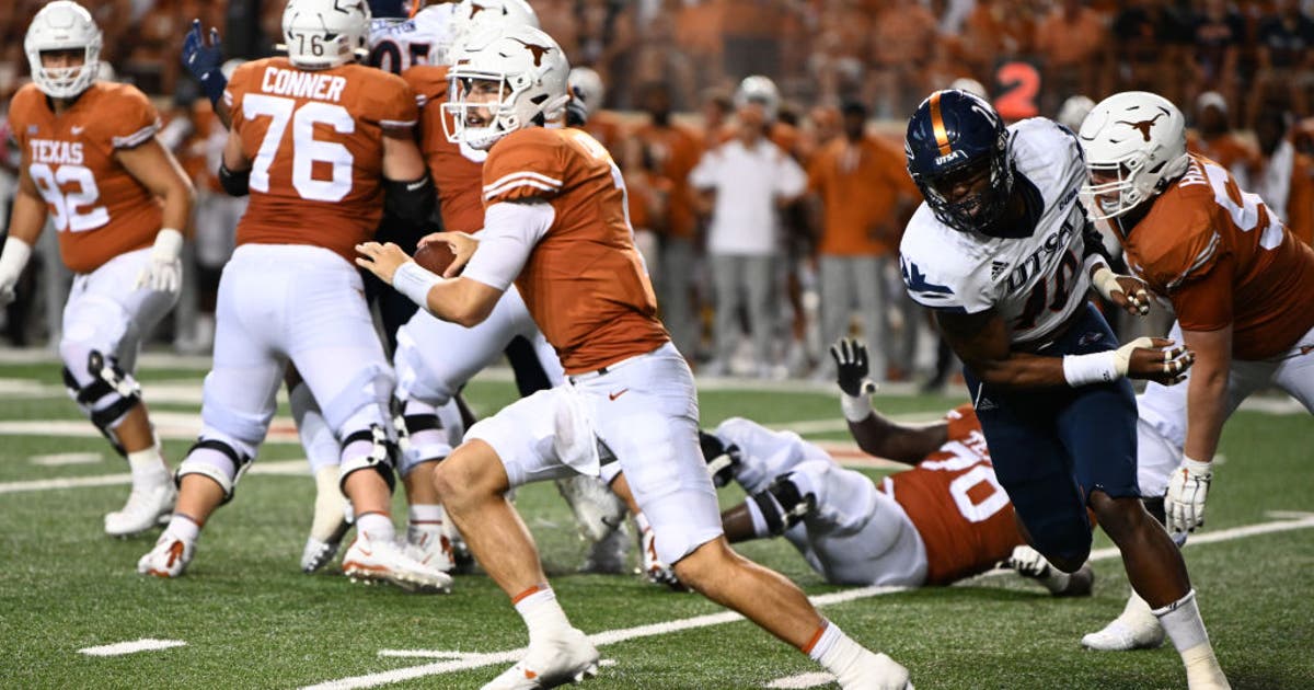 Texas Longhorn QB Hudson Card to enter transfer portal: Report | FOX 7 ...