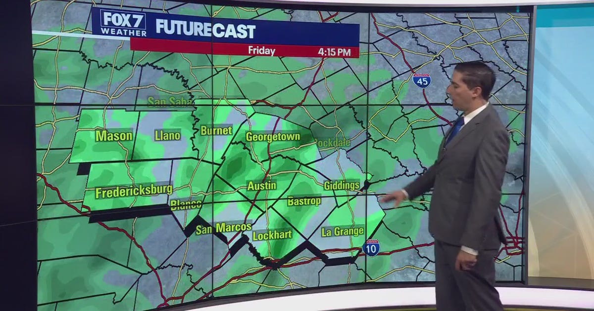 Light rain possible today, another cold front next week | FOX 7 Austin