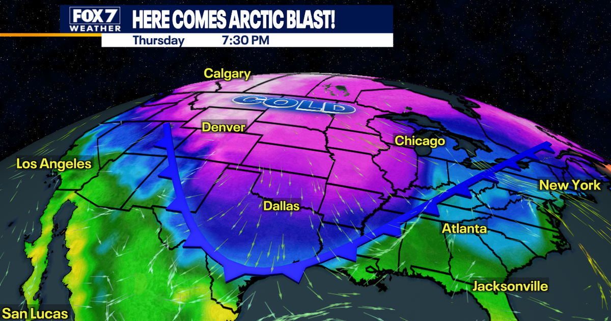 Arctic cold front bringing freezing temperatures, single-digit wind ...