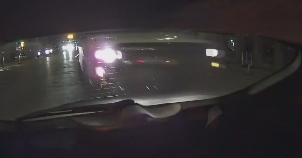 Caught on camera: Truck rear-ends Uber driver before crashing into ...