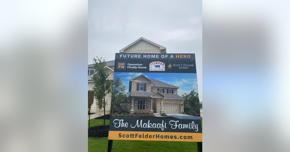 Military family move into mortgage-free home in Pflugerville | FOX 7 Austin
