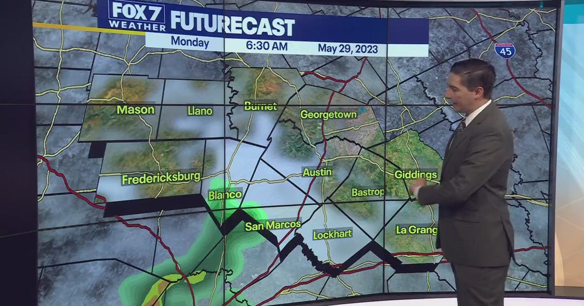 Austin weather: Scattered storms possible on Memorial Day | FOX 7 Austin