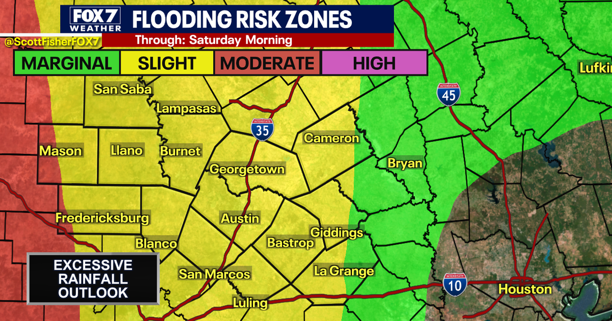 Austin weather: Heavy rain, storms, flooding risk starting Friday night ...