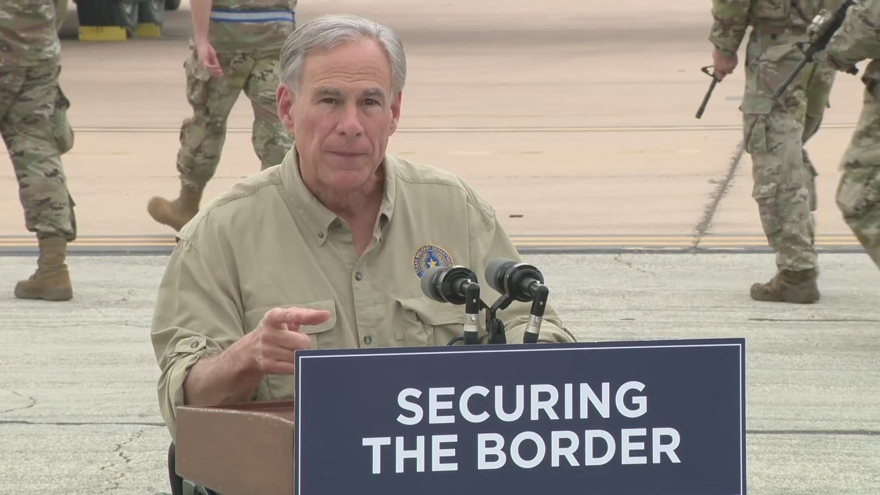 Governor Abbott Announces New Texas Tactical Border Force Ahead Of