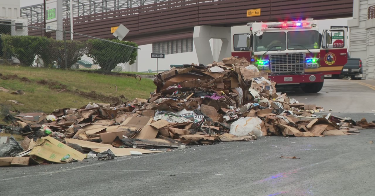 Garbage dumped on northeast Austin street after trash truck fire: AFD ...