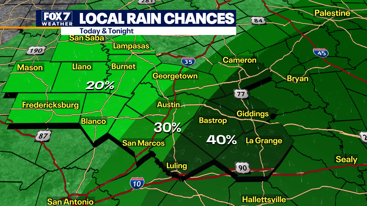 Austin weather: Rain chances and Llano River flooding update | FOX 7 Austin Austin weather: Rain chances and Llano River flooding update | FOX 7 Austin