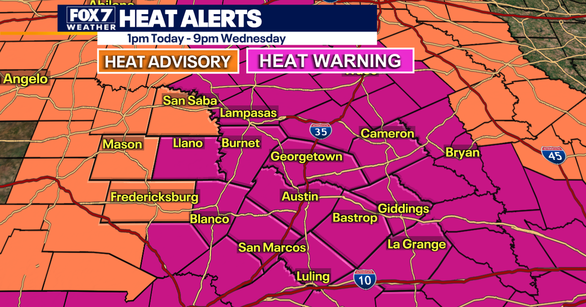 Austin weather: Excessive Heat Warning for Central Texas | FOX 7 Austin
