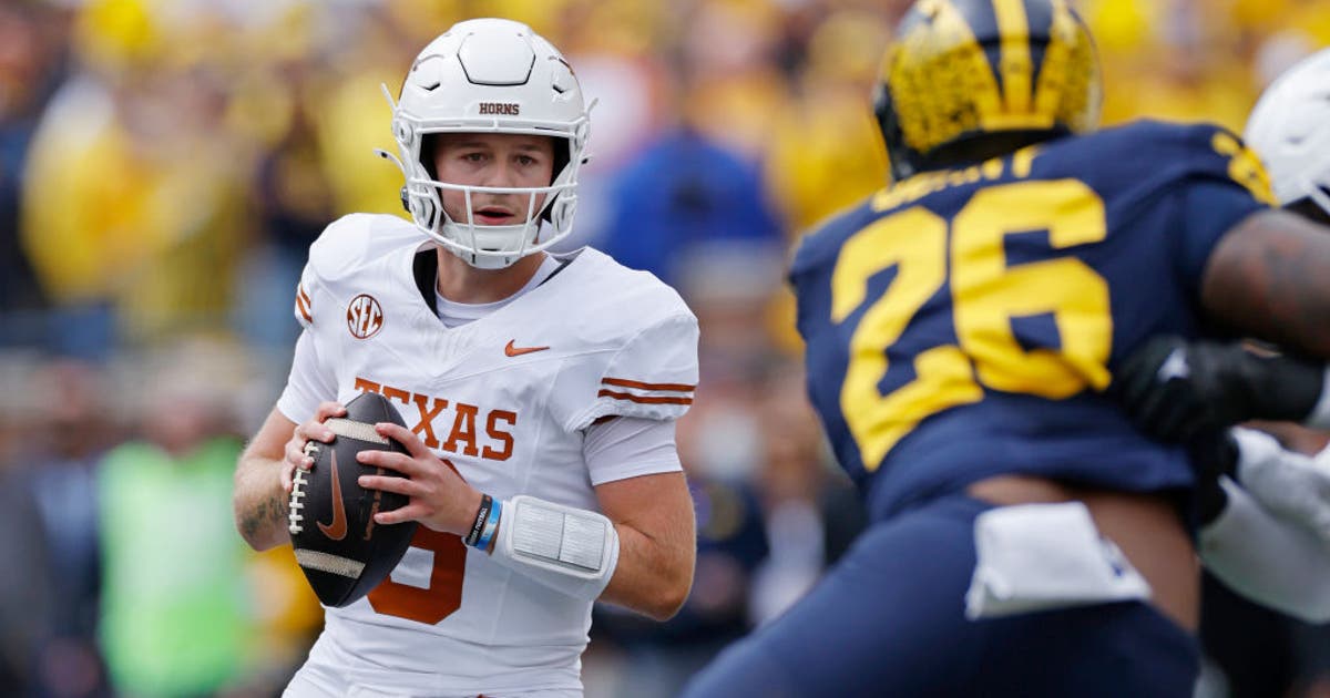 Longhorns' impressive road win against Michigan bumps team up to No. 2 ...