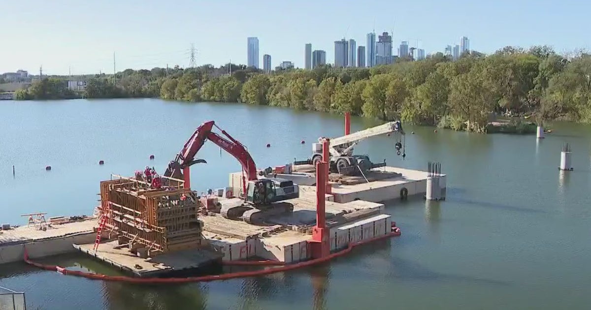 City of Austin makes progress on Wishbone Bridge at Longhorn Dam | FOX ...