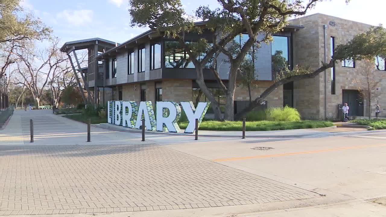 Cedar Park's Bell District adds new library, park | FOX 7 Austin