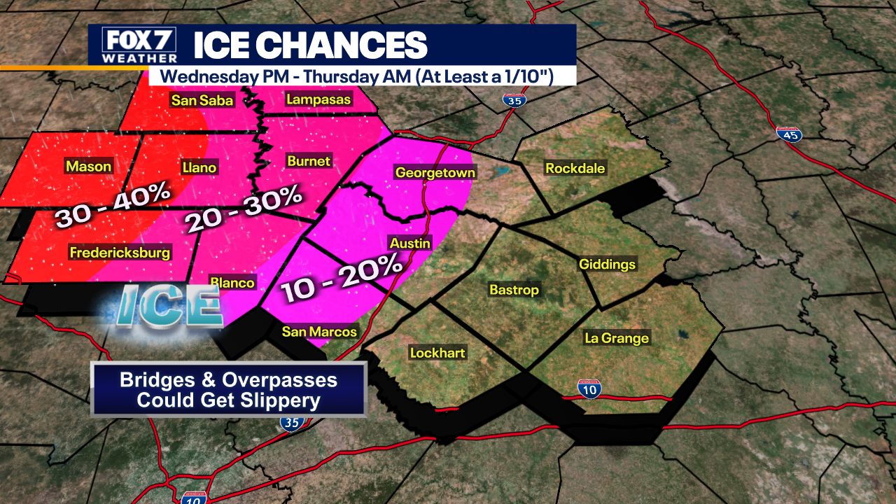 Austin weather: Freezing temperatures and snow chances | FOX 7 Austin Austin weather: Freezing temperatures and snow chances | FOX 7 Austin