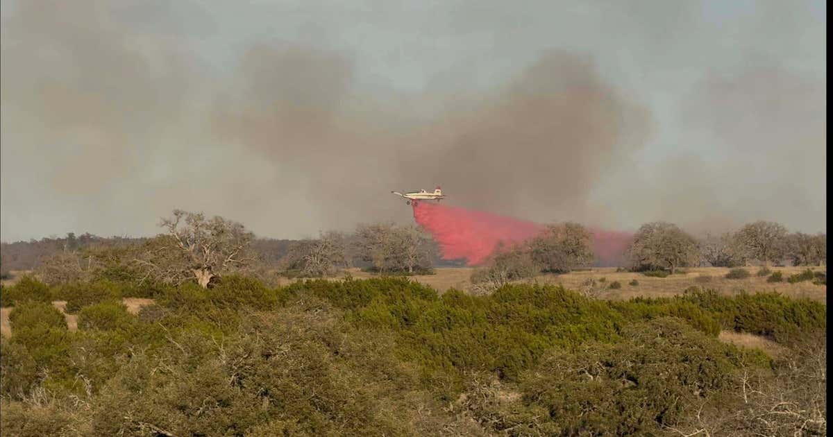 Duderstadt fire in Gillespie County, south of Harper, burns 50 acres ...