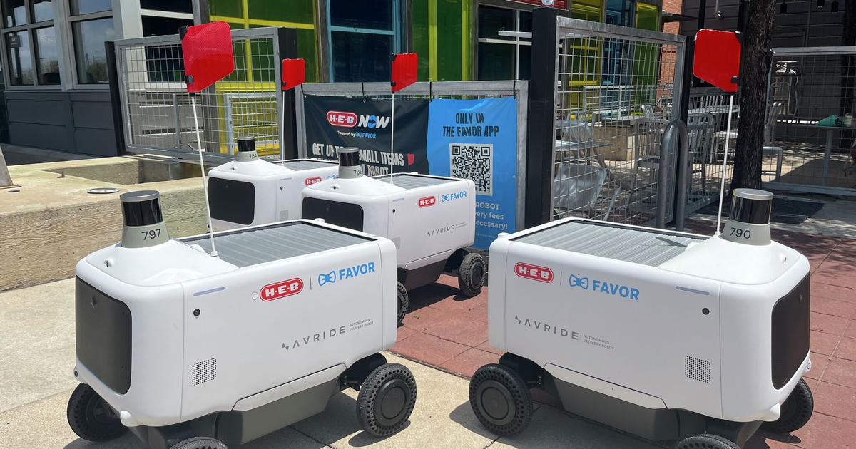 Mueller residents can now have H-E-B groceries delivered by robot | FOX ...