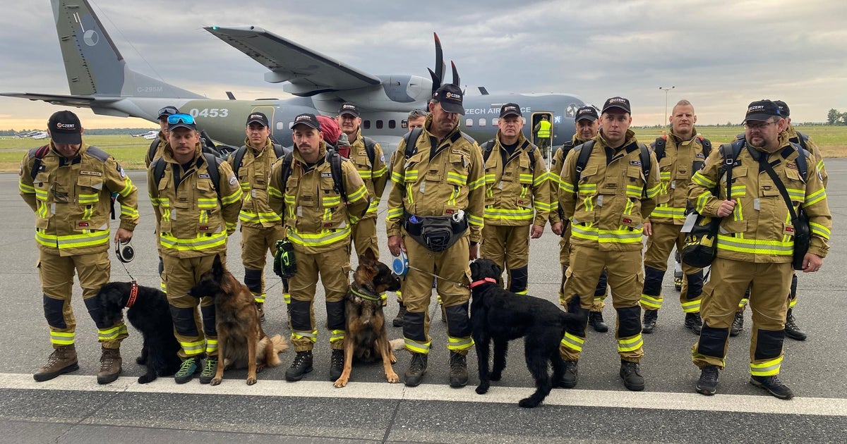 Czech search and rescue team comes to Texas to help with flood recovery ...
