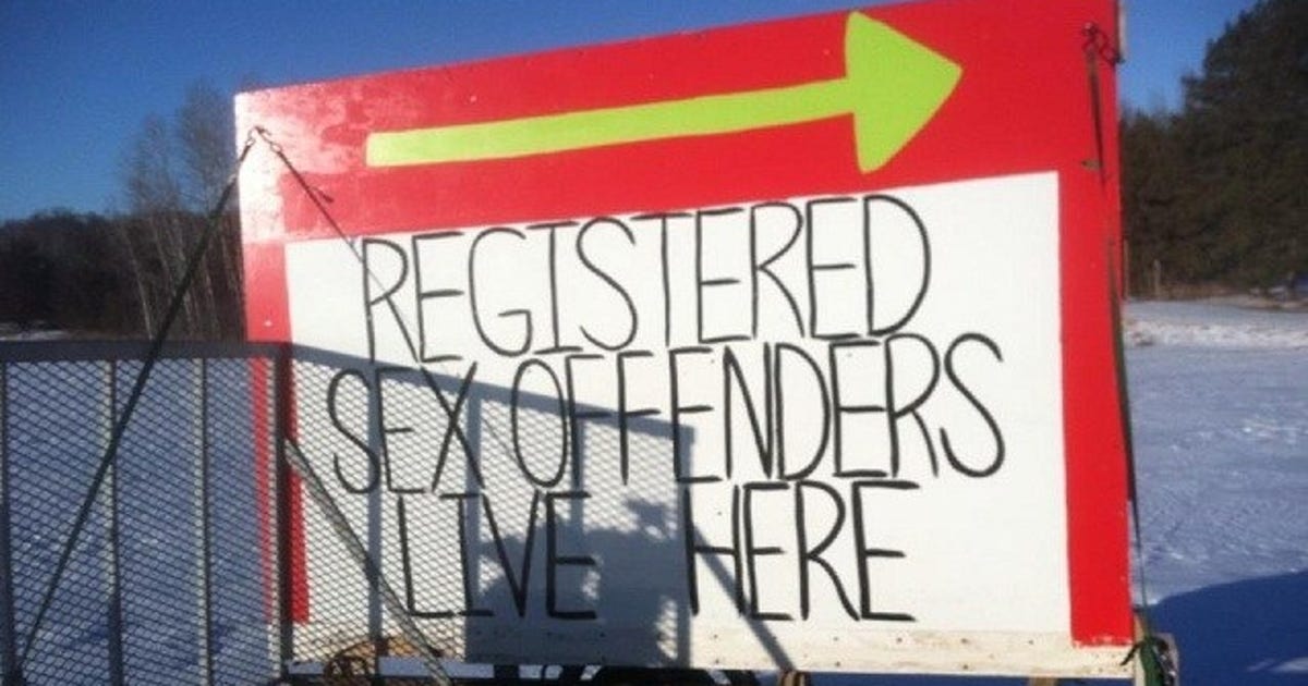Sex offender arrested for vandalizing anti-sex offender sign in Chisago ...