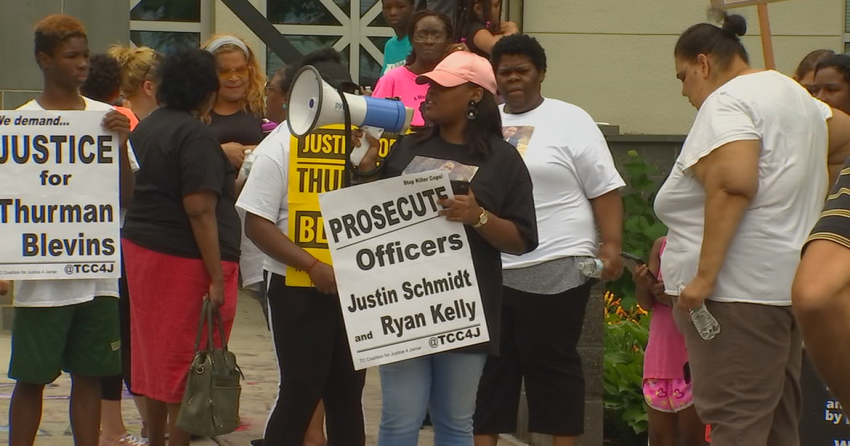 Protesters demand justice following police-involved shooting of Thurman ...