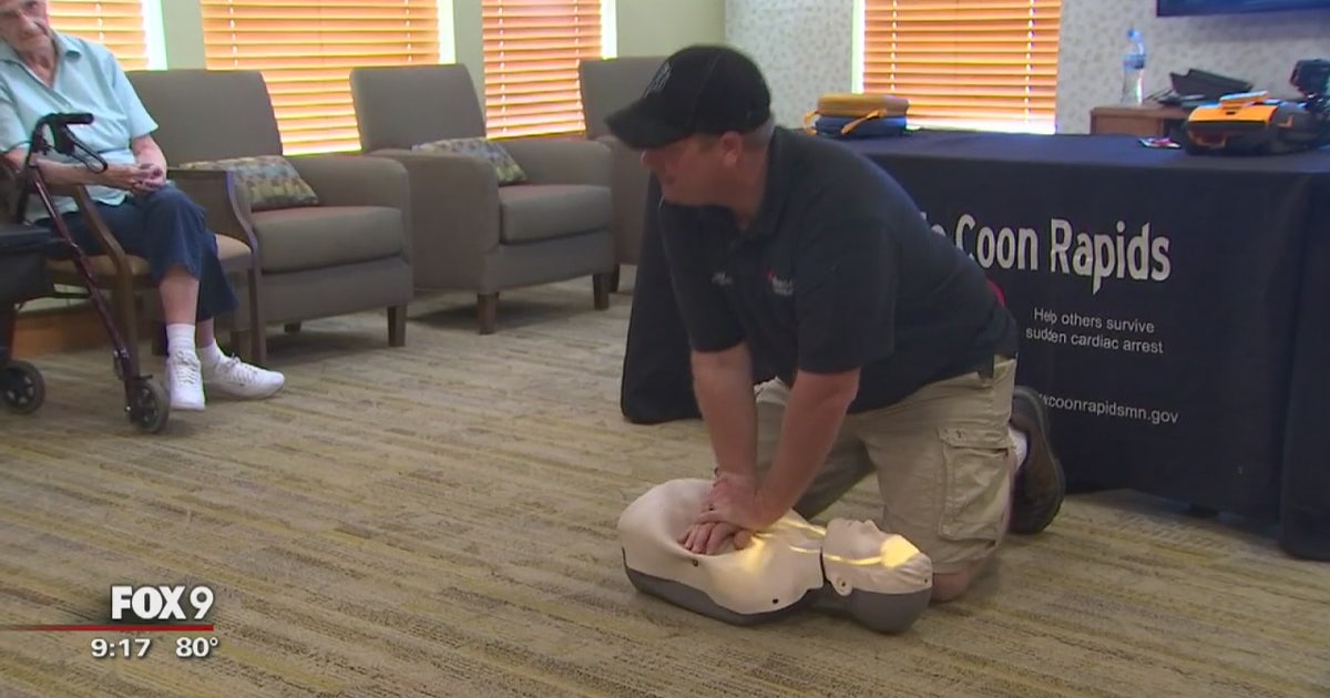 Officer shares life-saving mission to teach public CPR | FOX 9 ...
