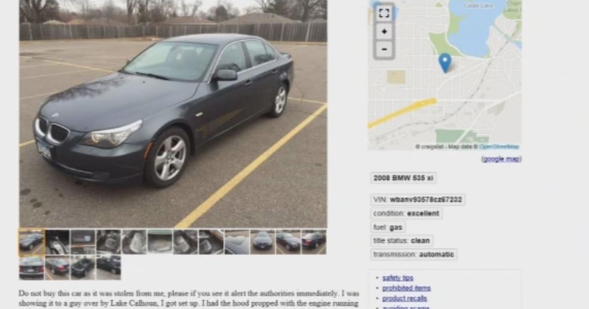 Craigslist car seller robbed by buyer during encounter in Minneapolis ...