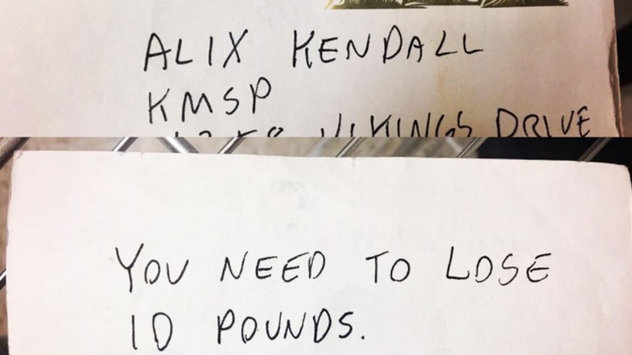 Fox 9's Alix Kendall gets 'You need to lose 10 pounds' letter | FOX 9 ...
