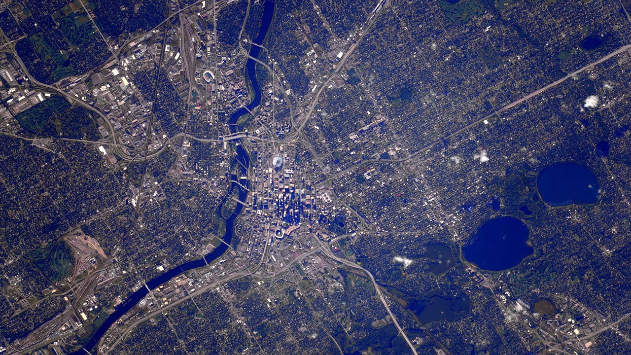 Photo of Minneapolis from space, from astronaut with HCMC roots | FOX 9 ...