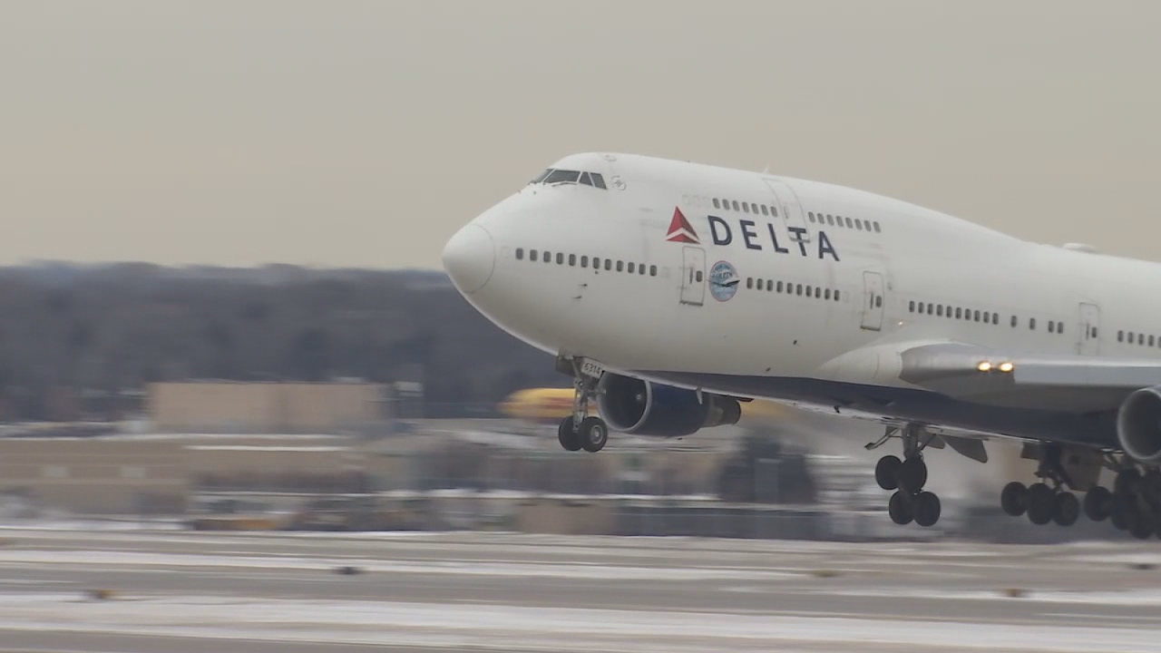 Boeing-747 retires at MSP Airport | FOX 9 Minneapolis-St. Paul