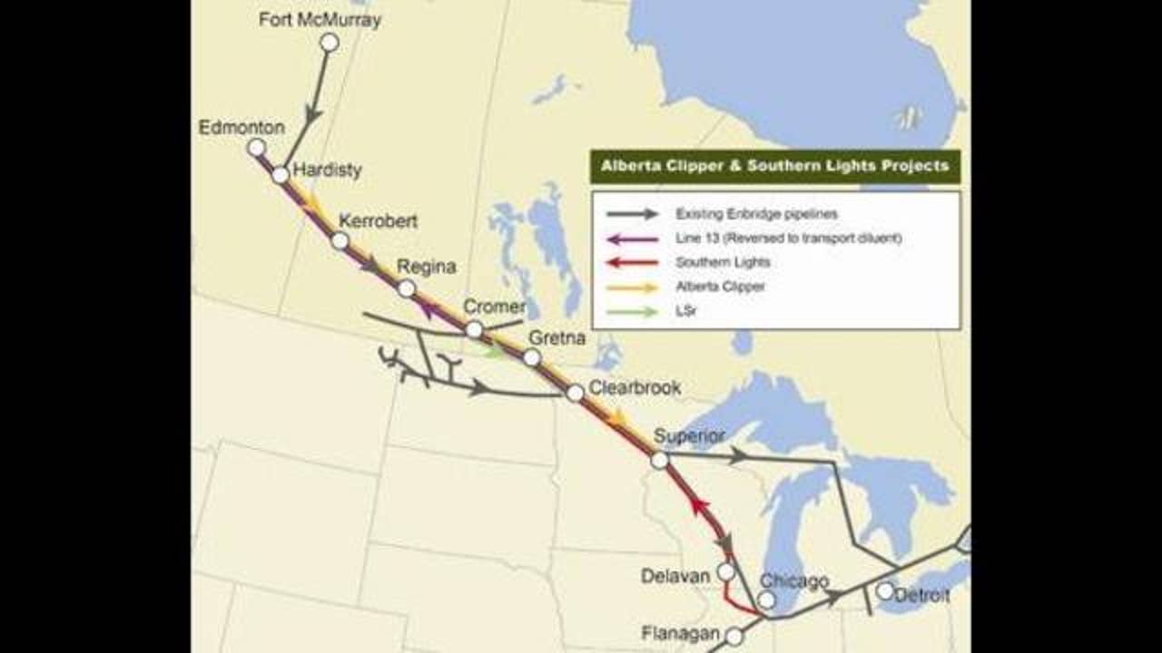 Alberta Clipper oil pipeline expansion argued in federal court | FOX 9 ...