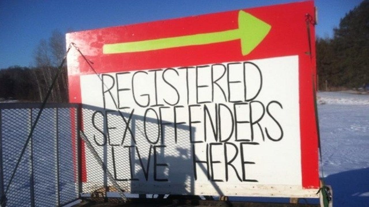 Sex Offender Arrested For Vandalizing Anti Sex Offender Sign In Chisago County Fox 9
