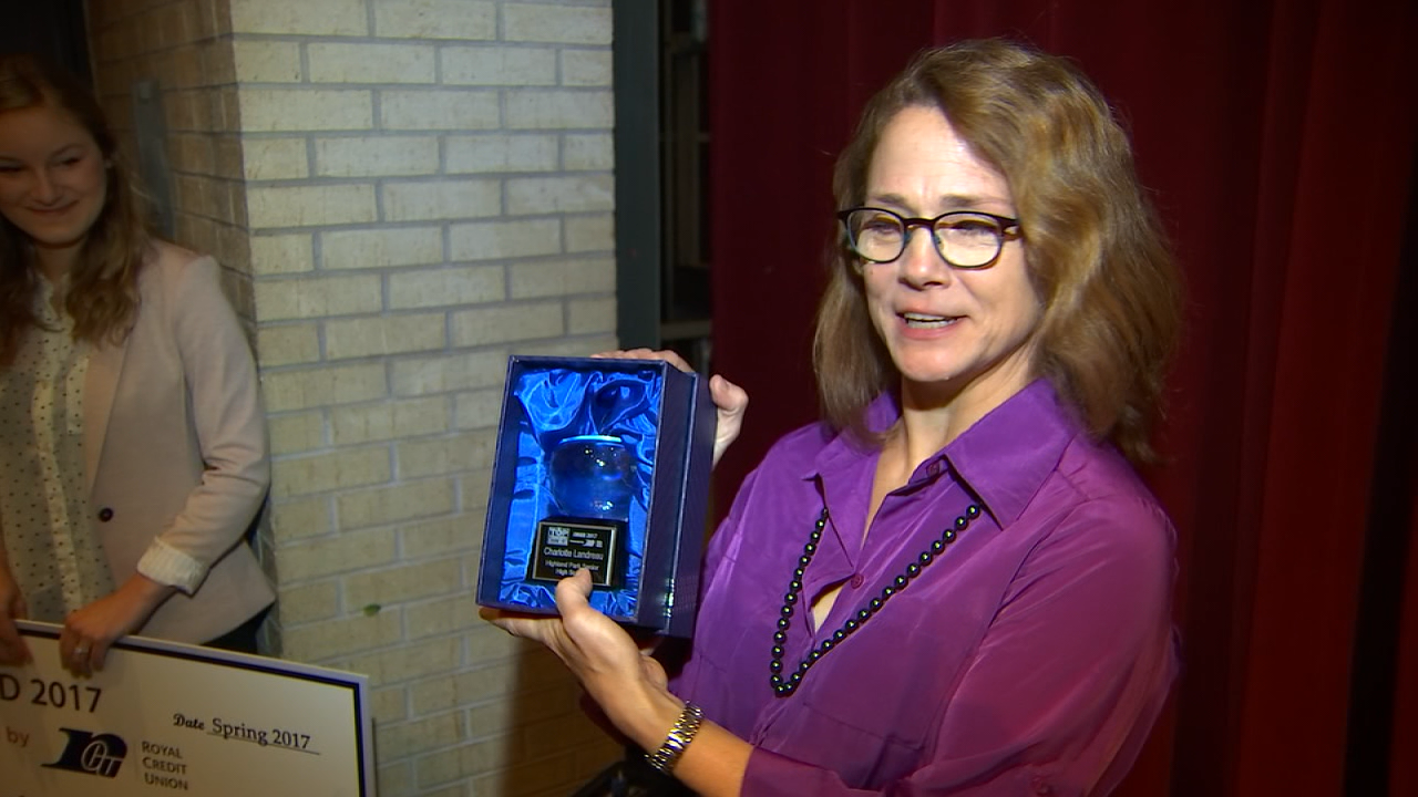 TOP TEACHER: Highland Park High School's Charlotte Landreau honored ...