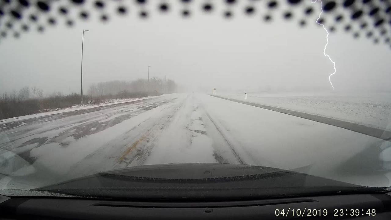 Spring storm brings rare thundersnow to Minnesota | FOX 9 Minneapolis ...