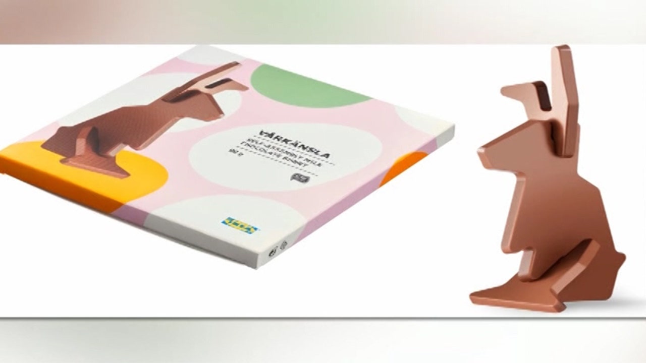 Ikea Is Selling A Chocolate Easter Bunny Assembly Required