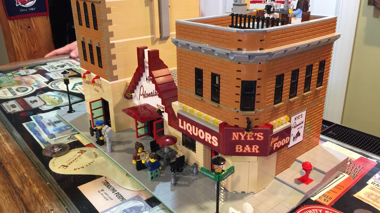 Minneapolis man immortalizes Nye's in Legos | FOX 9 Minneapolis-St. Paul