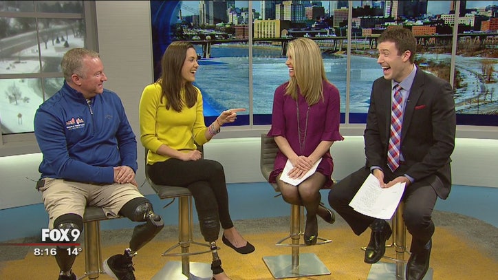 Courtney Godfrey stops by Fox 9 ahead of Wiggle Your Toes event | FOX 9 ...